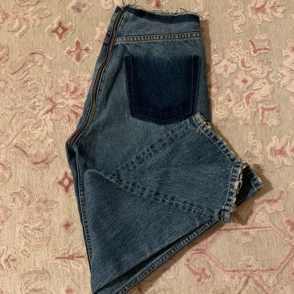 Reformation | Jeans | Brand New Reformation Zipper Raw Cut Denim | Poshmark